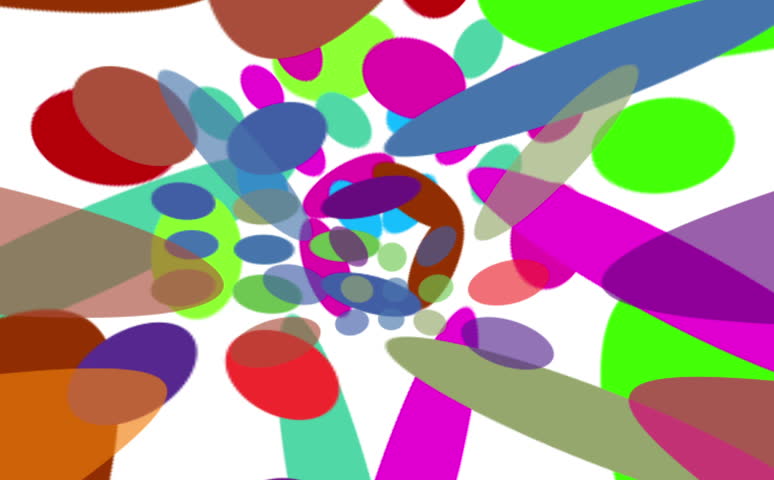 Crazy Colored Shapes Stock Footage Video (100% Royalty-free) 2045255 ...