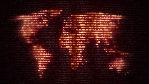 Pixelated Infinity Symbol Made Cubes Mosaic Stock Illustration 199405124