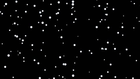 hand drawn falling snow loop alpha Stock Footage Video (100% Royalty ...