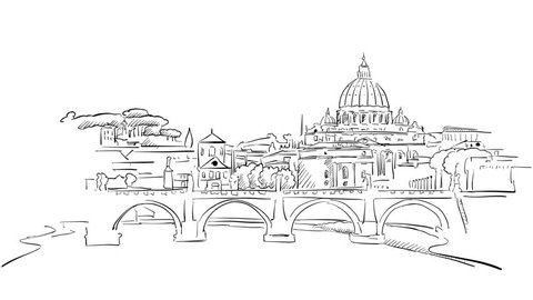 Victoria Memorial Kolkata West Bengalindiasketch Vector Stock Vector ...