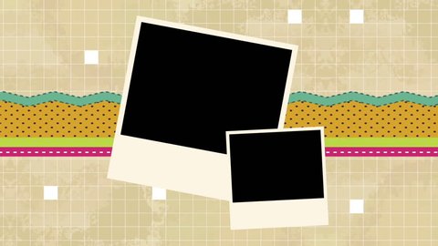 Scrap Vintage Set Photo Frames Stock Vector (Royalty Free) 110152733 ...