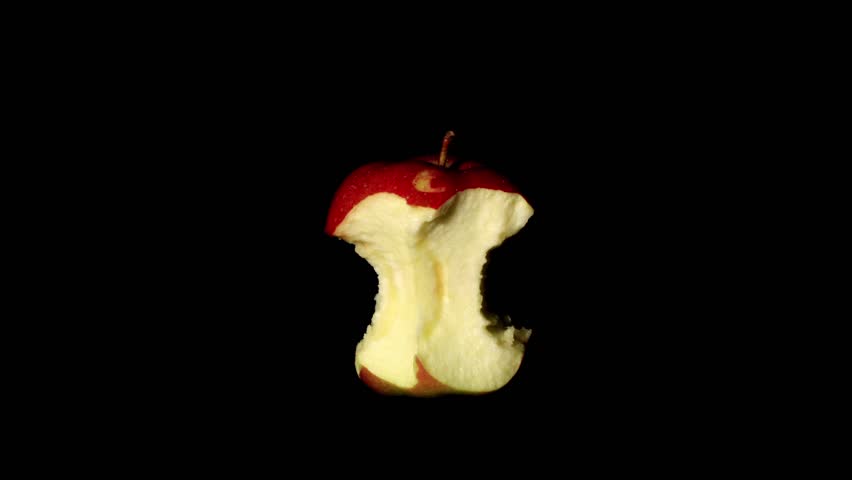Timelapse of Apple Core Decaying Stock Footage Video (100% Royalty-free ...
