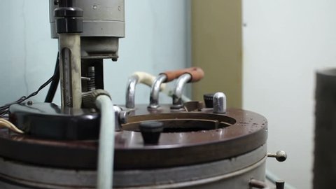 Working Laboratory Device Lid Open Stock Footage Video (100% Royalty ...