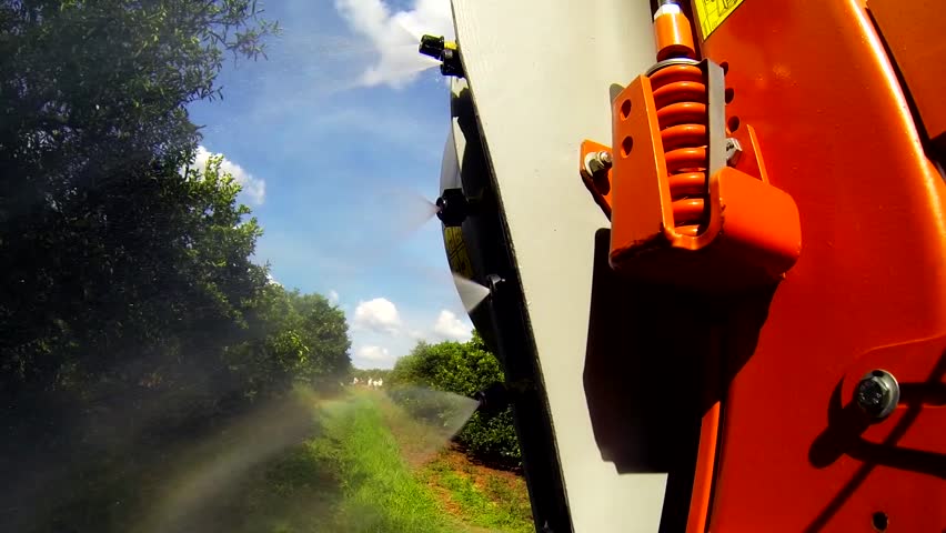 Spraying Citrus Trees Stock Footage Video (100% Royalty-free) 20714404 ...