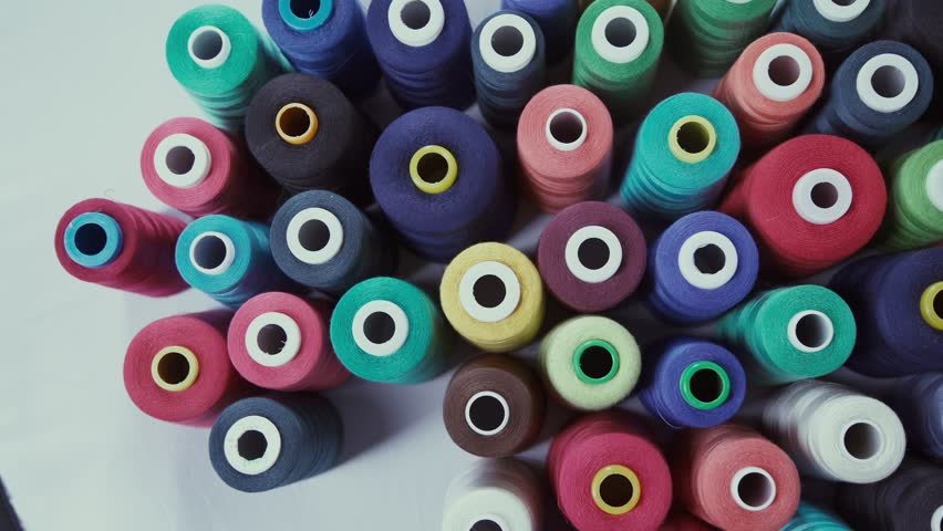 Bright Multi-colored sewing threads image - Free stock photo - Public ...