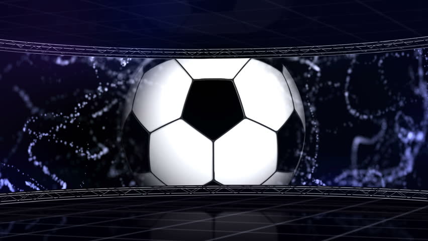 football ball monitor loop 1 Stock Footage Video (100% Royalty-free ...