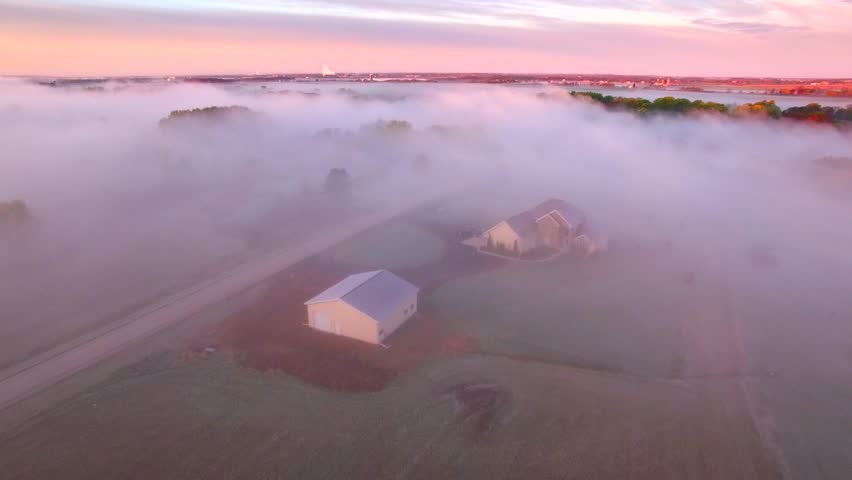 Farm and field landscape under the skies in Wisconsin image - Free ...