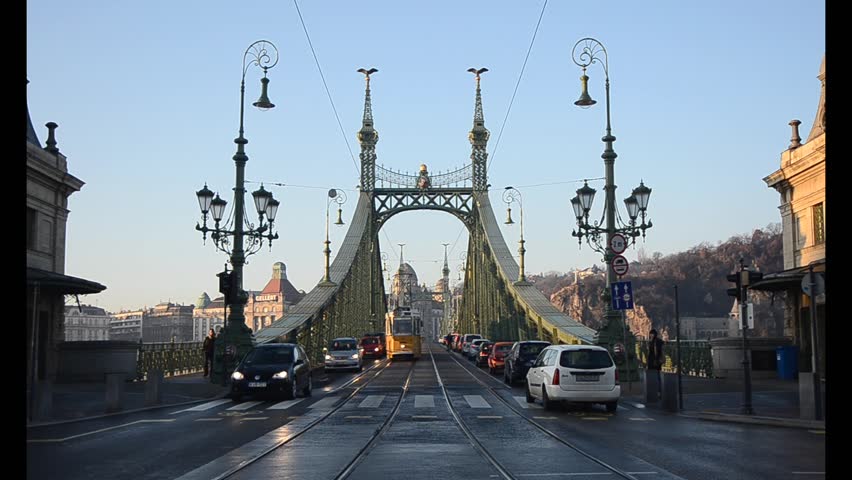 Budapest - February 1: Cars Stock Footage Video (100% Royalty-free ...