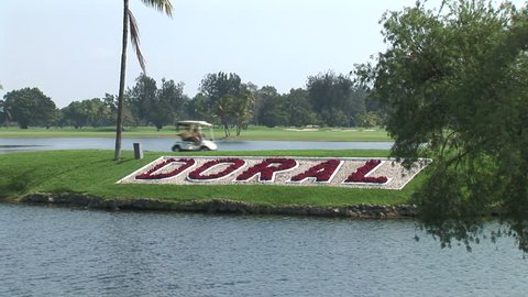 Miami Florida Circa 2007 Doral Sign Stock Footage Video (100% Royalty ...