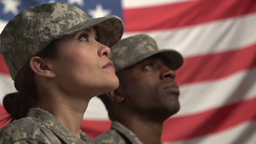 Two U.s. Soldiers Looking up Stock Footage Video (100% Royalty-free ...
