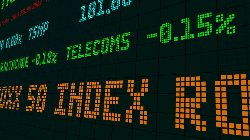 Stock Market Ticker Stock Market Ticker Stock Footage Video (100% ...