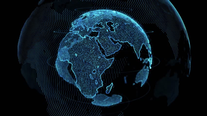 Earth Rotating 4k Loop of Stock Footage Video (100% Royalty-free ...