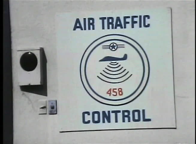 close-up air traffic control sign Stock Footage Video (100% Royalty ...
