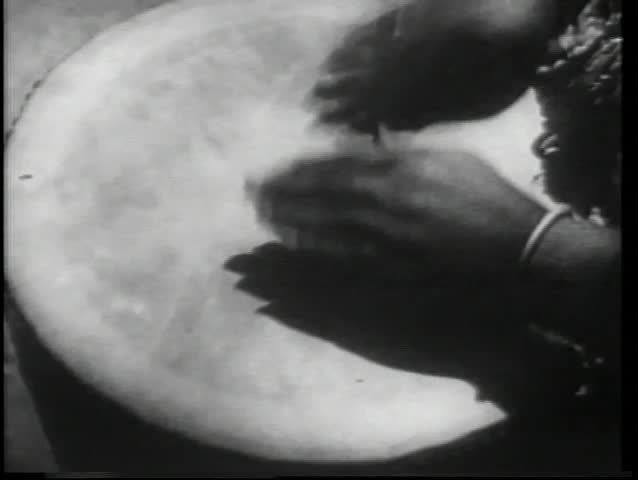 Close-up Hands Beating Drum Stock Footage Video (100% Royalty-free ...