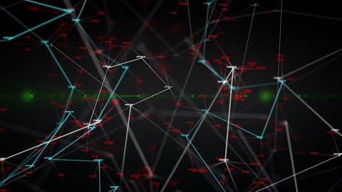 Threedimensional Network Topology Infographics Ip Addresses Stock ...