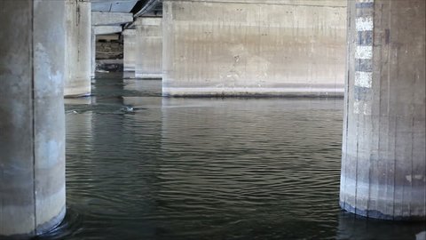 Vertical Frame Pier Abutment Springer Bridge Stock Photo 1632156490 ...