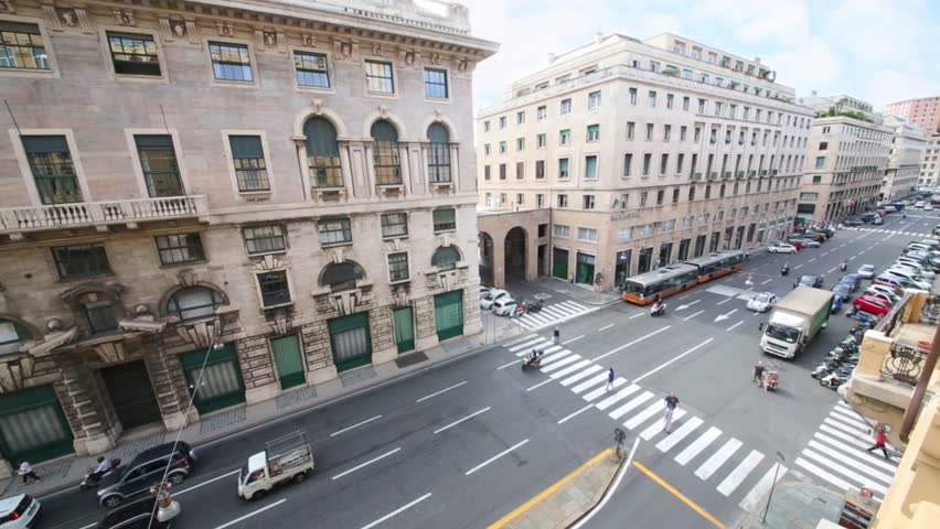 Genoa, Italy - July 21, Stock Footage Video (100% Royalty-free ...
