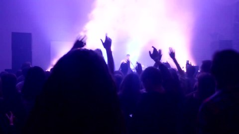 Big Party Crowd Huge Crowd Young Stock Vector (Royalty Free) 197849972