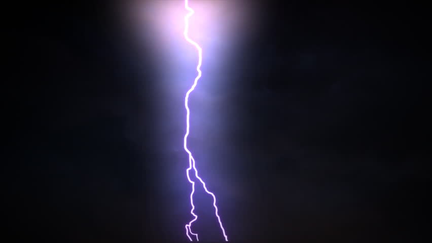 Huge Lightning Sequence. Seamless Loop. Stock Footage Video (100% ...