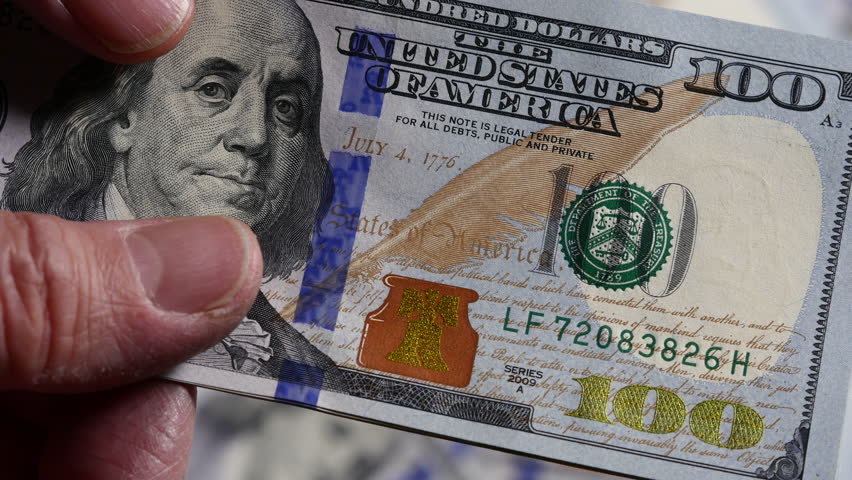 rotating 100 dollar bills background closeup Stock Footage Video (100% Royalty-free) 21268966 ...