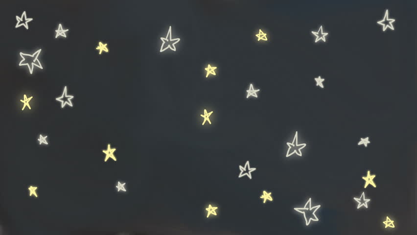 Night Sky Seamless Loop Animation Stock Footage Video (100% Royalty ...