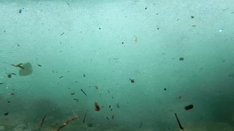 Agitated Water Under Waterfall Underwater 库存影片视频（100% 免版税）21359035 ...