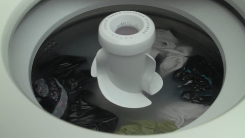 Washing Machine Spin Sequence Washing Machine Stock Footage Video (100% ...