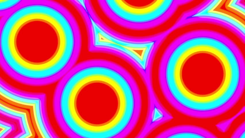 Plasma blobs lime green and blue bright colorful animation vj background motion backdrop ...