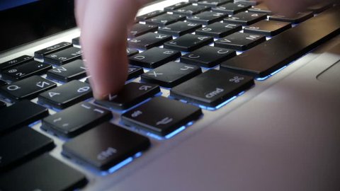 Turbo Highspeed Typing On Keyboard Stock Footage Video (100% Royalty ...