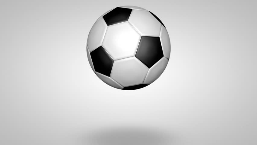 3d soccer ball bouncing loop alpha Stock Footage Video (100% Royalty ...
