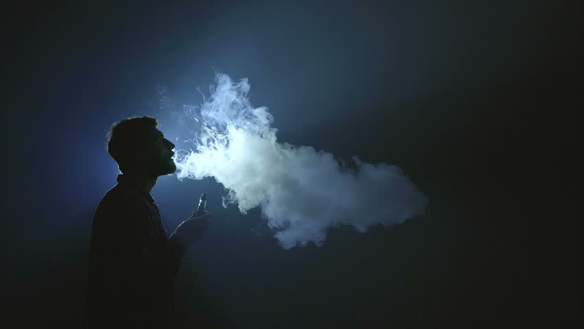 Man Exhale Electronic Cigarette Smoke Stock Footage Video (100% Royalty ... Man Exhale Electronic Cigarette Smoke Stock Footage Video (100% Royalty ...