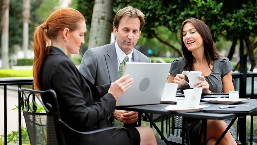 business people working informally Stock Footage Video (100% Royalty ...