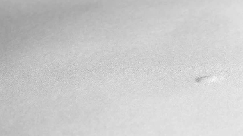 Ink Drops On Paper Stock Footage Video (100% Royalty-free) 2160185 ...