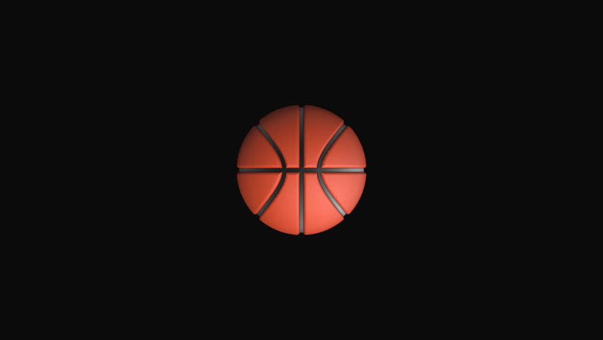 Basketball Animation. 3d Illustration. 3d Stock Footage Video (100% ...