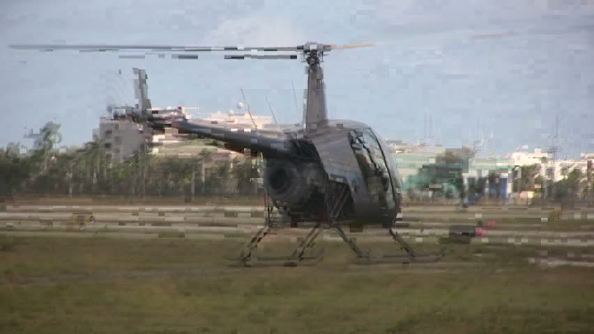 Flight Training On Helicopter Stock Footage Video (100% Royalty-free ...