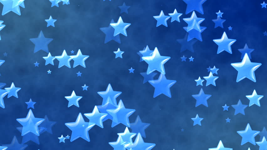 flying stars abstract loopable background Stock Footage Video (100% ...