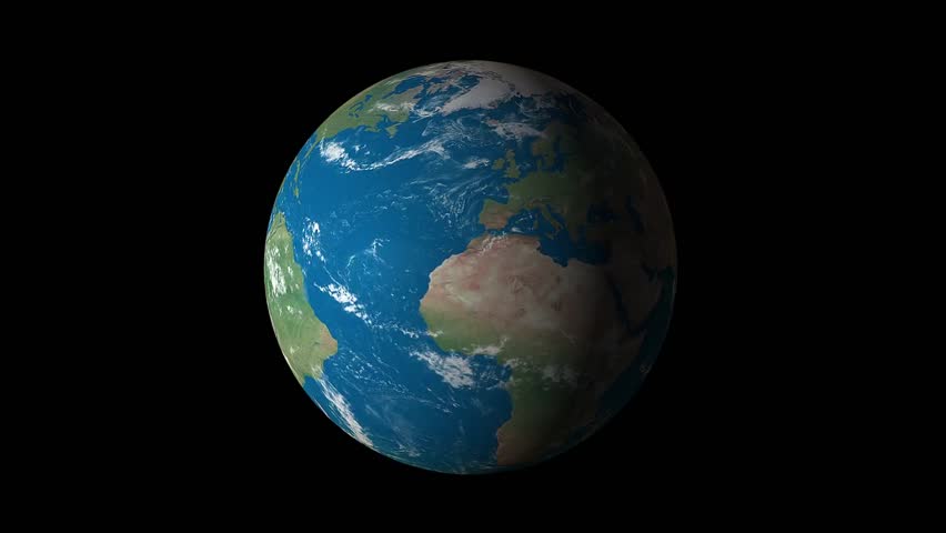 3d earth animation zoom background ideal Stock Footage Video (100% ...