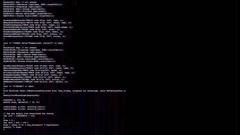 Showing Flow Scrambled Source Code Text Stock Footage Video (100% ...