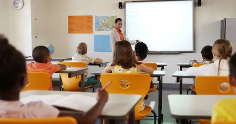 Education Elementary School Learning People Concept Stock Photo ...