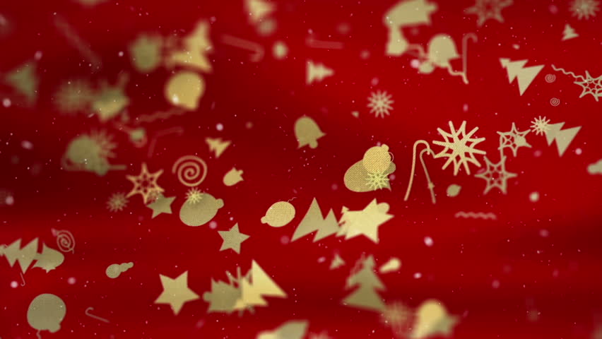 Looped Motion Background for Christmas Stock Footage Video (100% ...