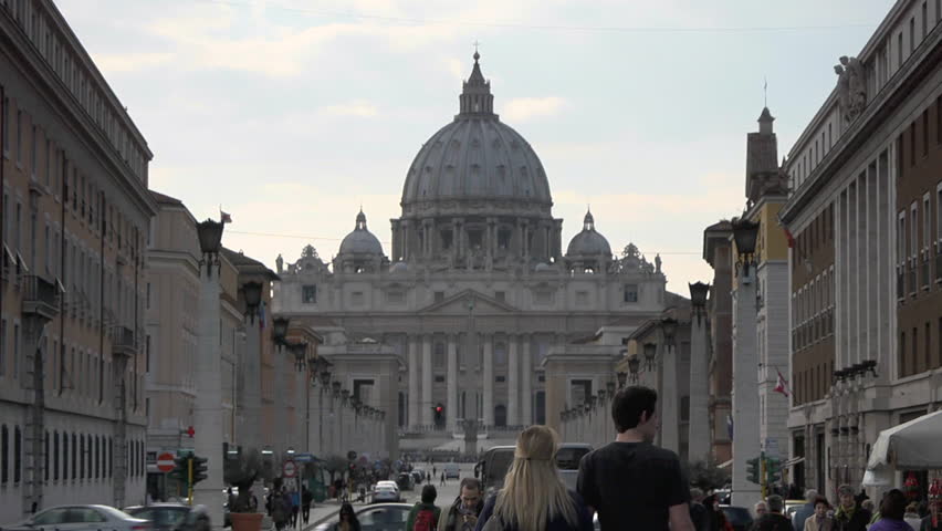 People in Vatican City Near Stock Footage Video (100% Royalty-free ...