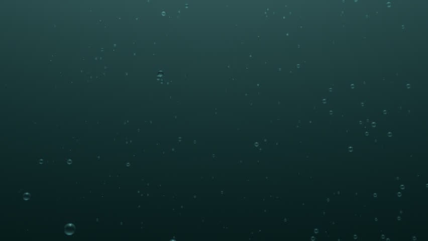 Gloomy Green Underwater Scene with Stock Footage Video (100% Royalty ...