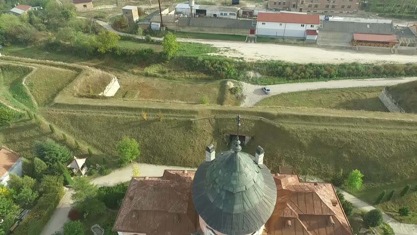 ancient aerial shooting castle has very Stock Footage Video (100% ...