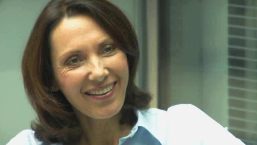 harsh lady woman character looking down Stock Footage Video (100% ...