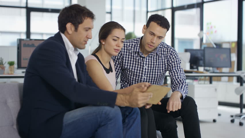 4k Business Team Meeting in Stock Footage Video (100% Royalty-free ...