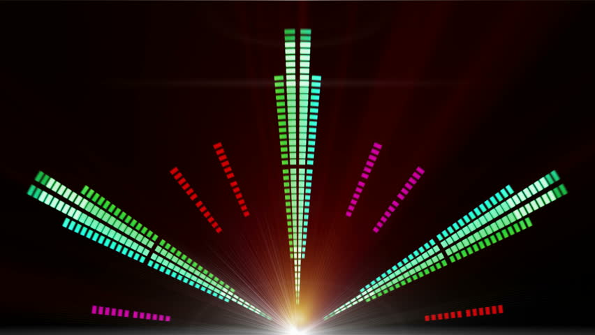 Sound Graphic Equalizer ( Series Stock Footage Video (100% Royalty-free ...