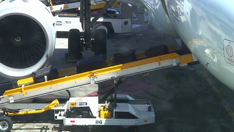 Luggage Being Unloaded Stock Footage Video (100% Royalty-free) 219454 ...