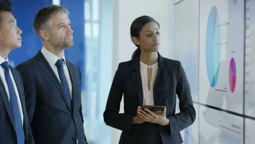 4k Business Group in Discussion, Stock Footage Video (100% Royalty-free ...