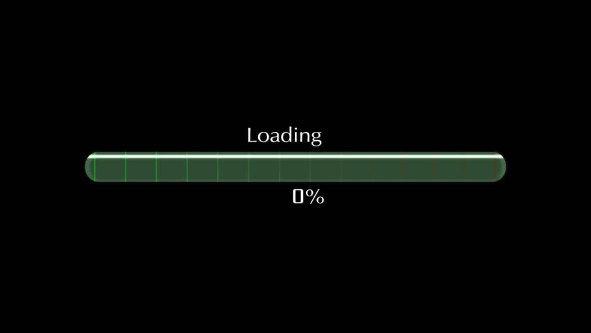 Interface Load Progress Bar Animation Stockvideoklipp Helt Royaltyfria 22022143 Shutterstock