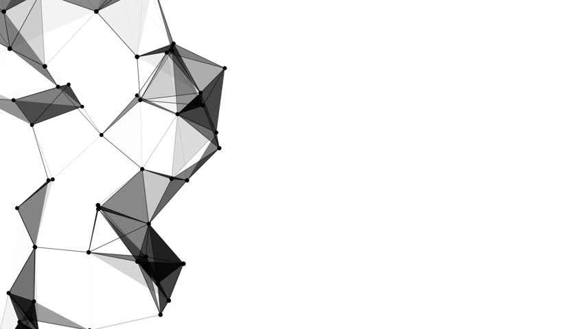 abstract technology plexus stylish dynamic digital Stock Footage Video ...